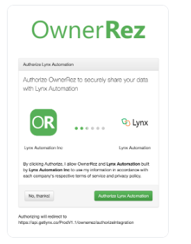 OwnerRez PMS: How to Setup Integration – Lynx